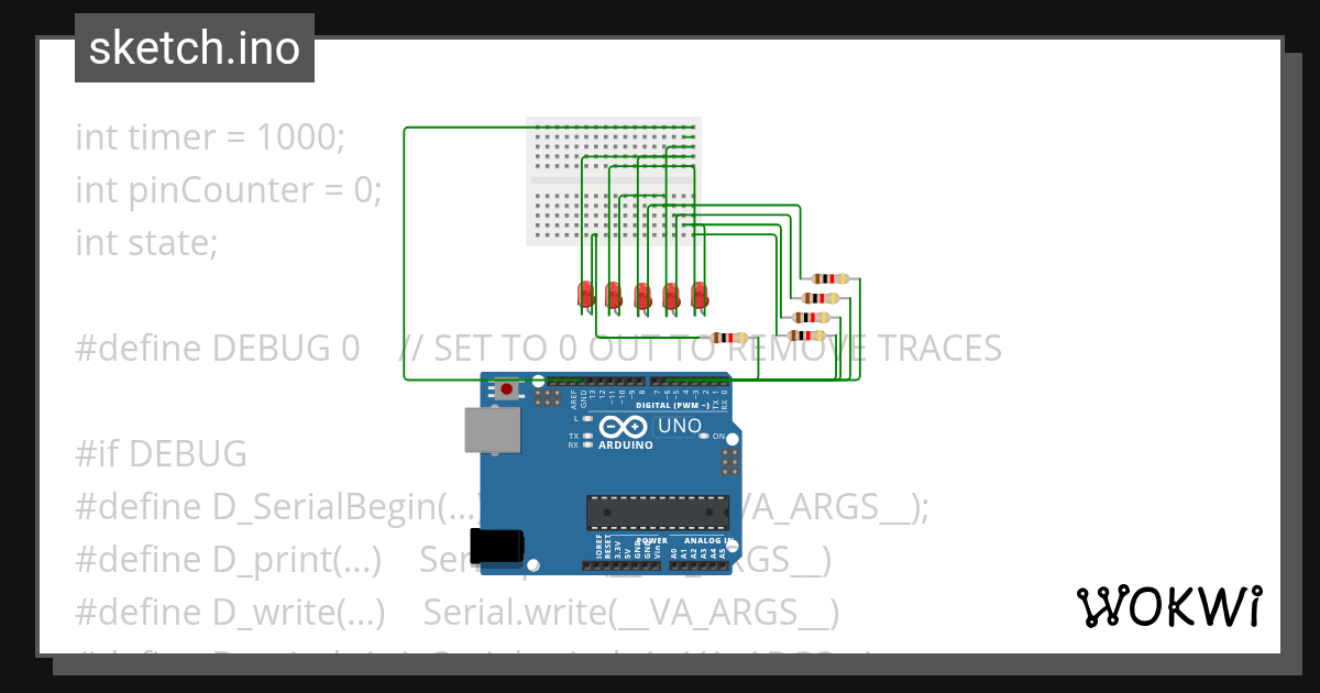 Arduino Tutorial - Wokwi ESP32, STM32, Arduino Simulator