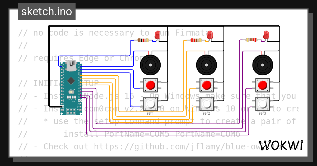 Blueowl Referees Nano Wokwi Esp32 Stm32 Arduino Simulator