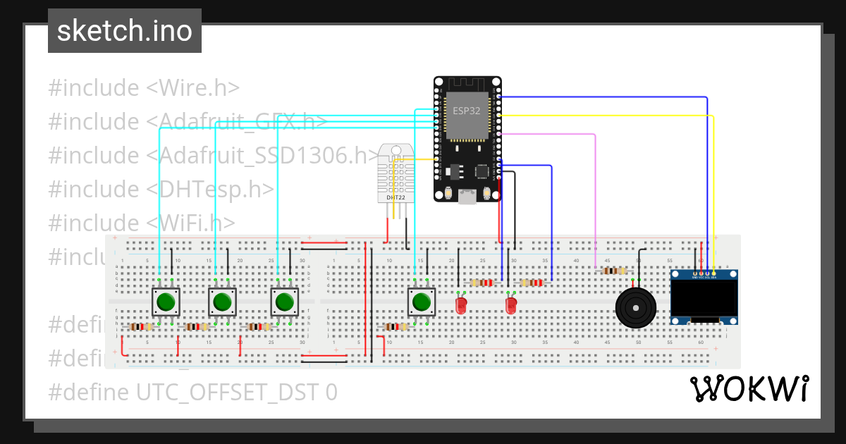 Wokwi - Online ESP32, STM32, Arduino Simulator