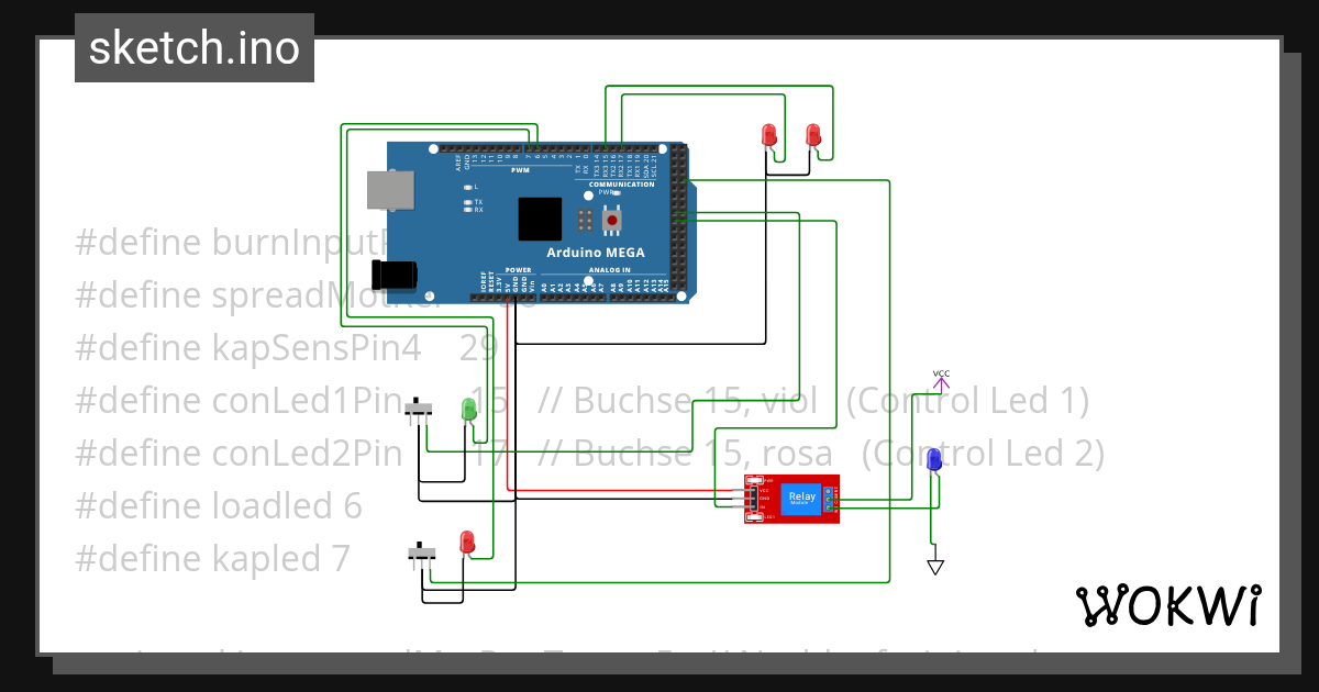 spreadRot_108.ino - Wokwi ESP32, STM32, Arduino Simulator