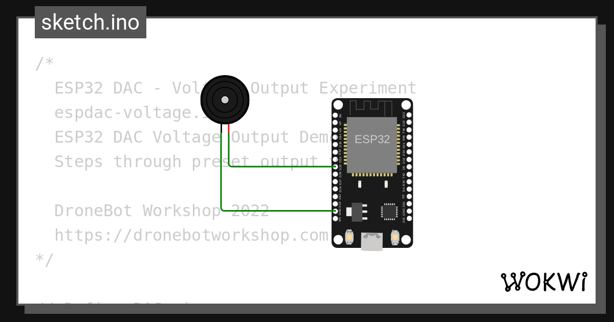 Dac01 Wokwi Esp32 Stm32 Arduino Simulator 