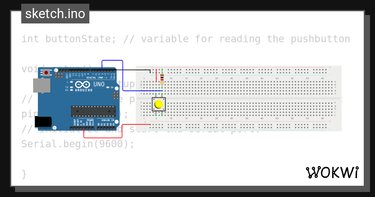 Pushbutton Project Wokwi Esp32 Stm32 Arduino Simulator 2693
