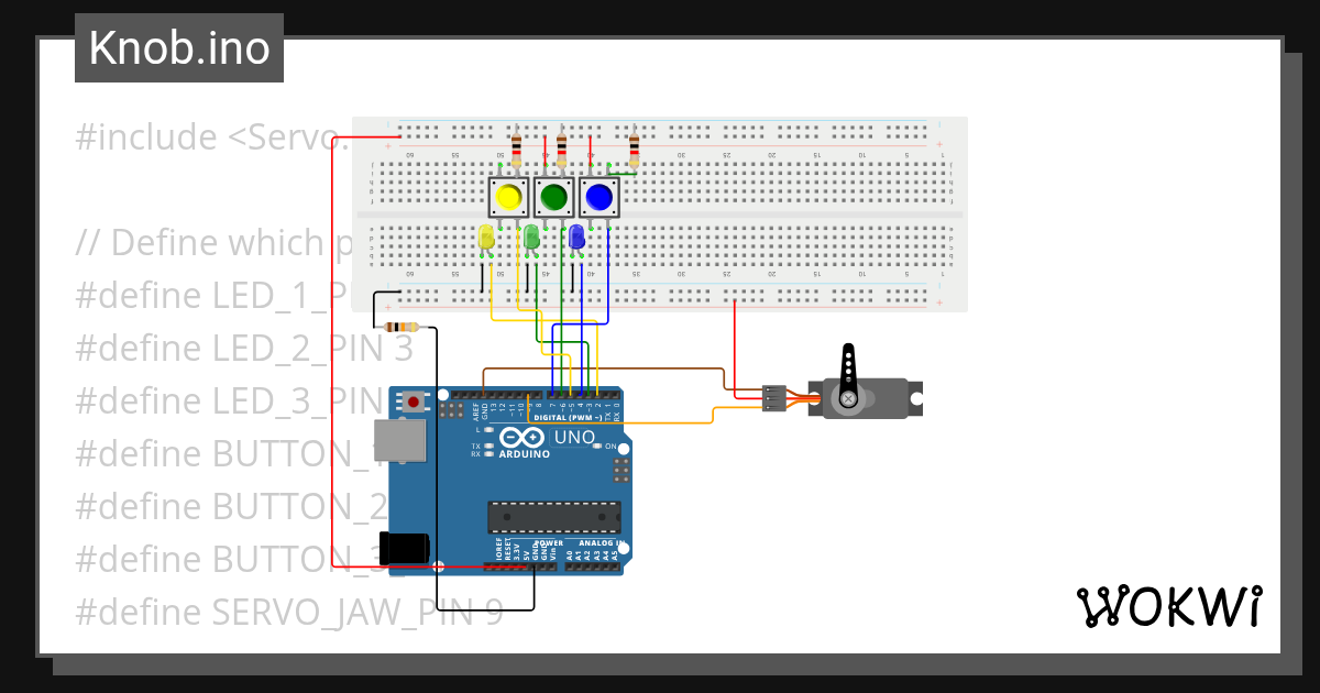 Animatronic Deer Lady Wokwi Esp32 Stm32 Arduino Simulator 0916