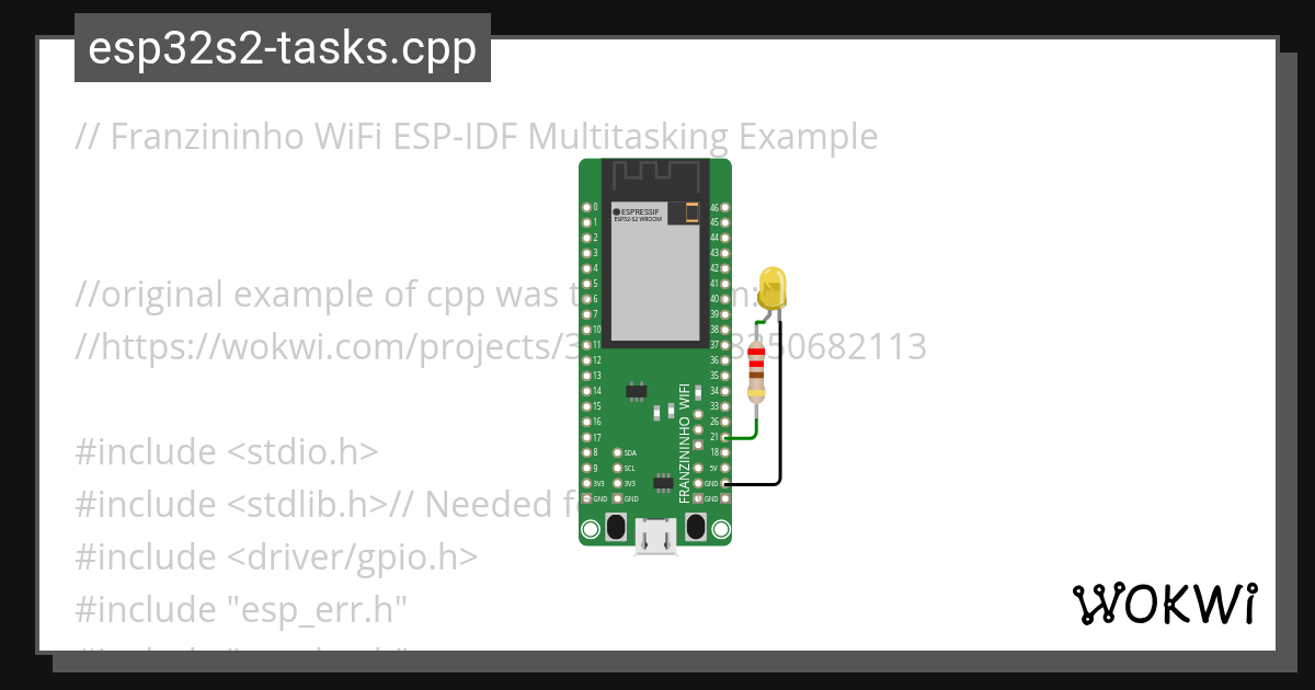 Wokwi - Online ESP32, STM32, Arduino Simulator