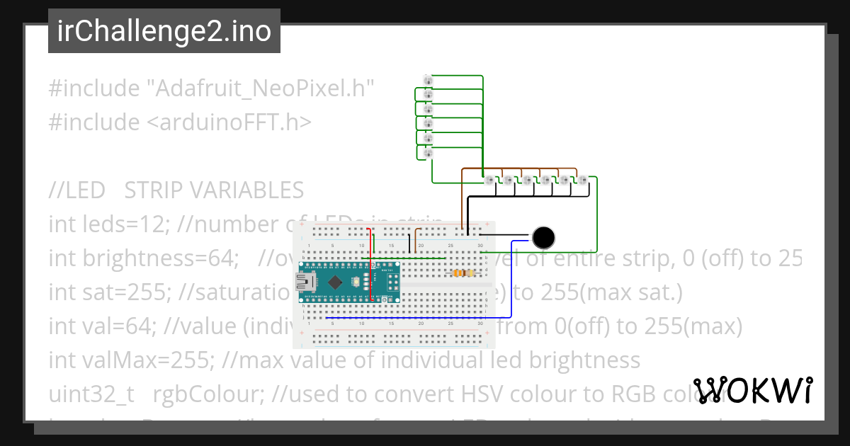 Sound Fft New Wokwi Esp32 Stm32 Arduino Simulator