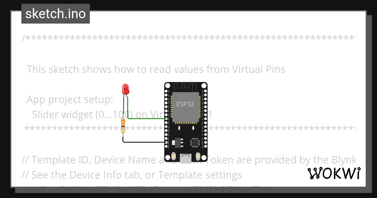 LED Blinking copy - Wokwi ESP32, STM32, Arduino Simulator