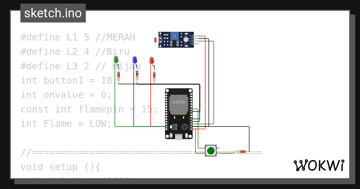 Sensor Ldr Blynk Wokwi Esp32 Stm32 Arduino Simulator