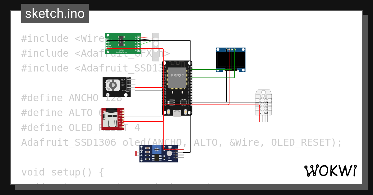Displayoled Wokwi Esp32 Stm32 Arduino Simulator 4079