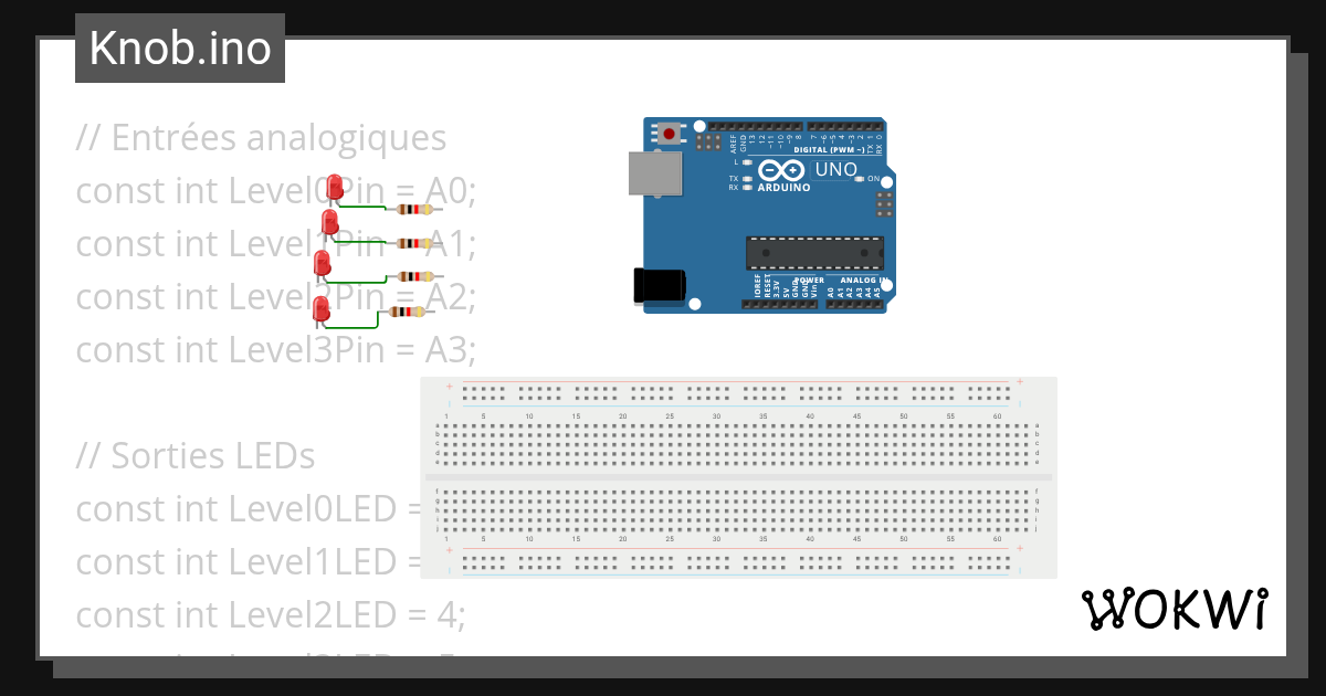 Knob.ino - Wokwi ESP32, STM32, Arduino Simulator