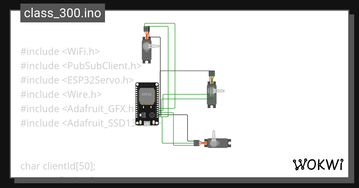 class_300.ino - Wokwi ESP32, STM32, Arduino Simulator