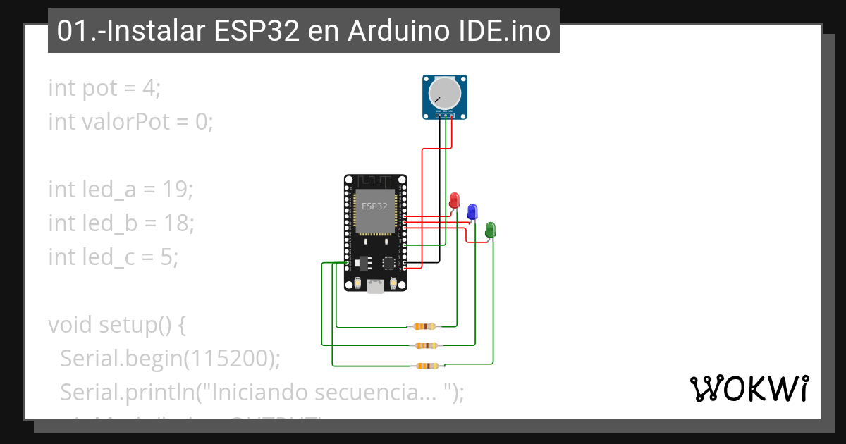 Wokwi - Online ESP32, STM32, Arduino Simulator