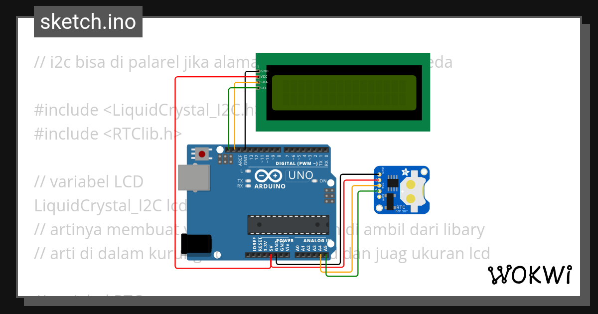 jam arduino - Wokwi ESP32, STM32, Arduino Simulator