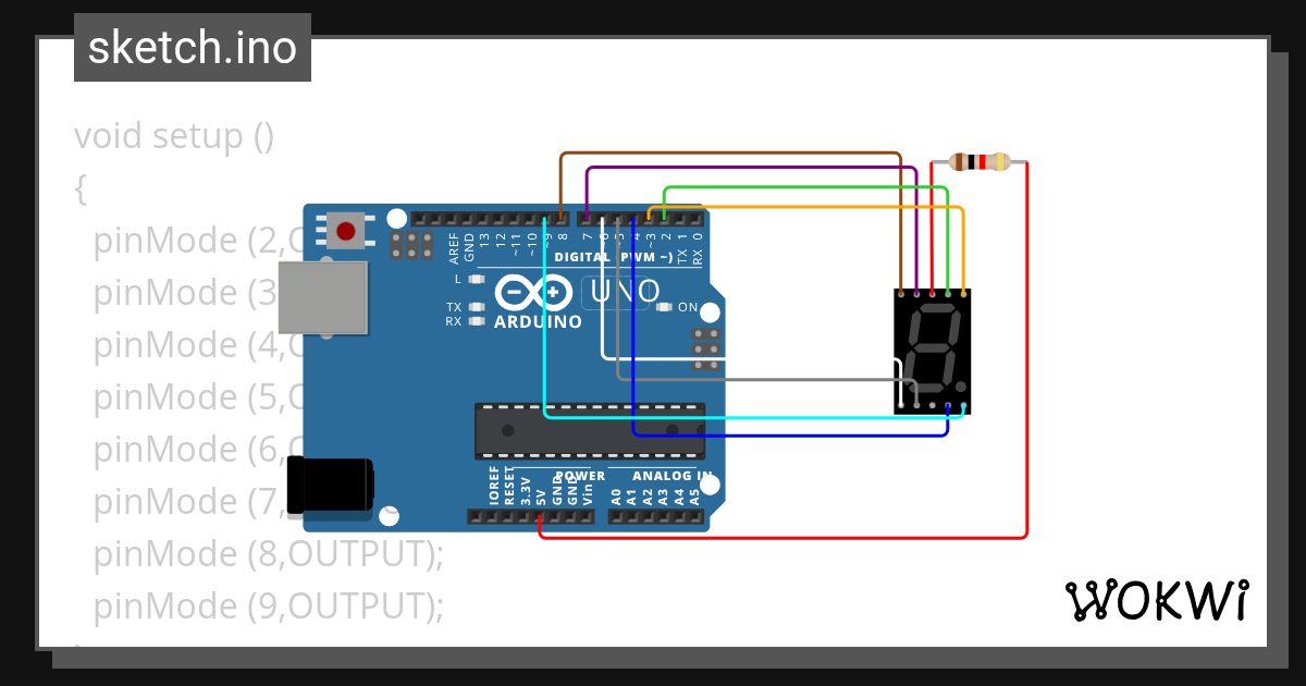 counter up - Wokwi ESP32, STM32, Arduino Simulator