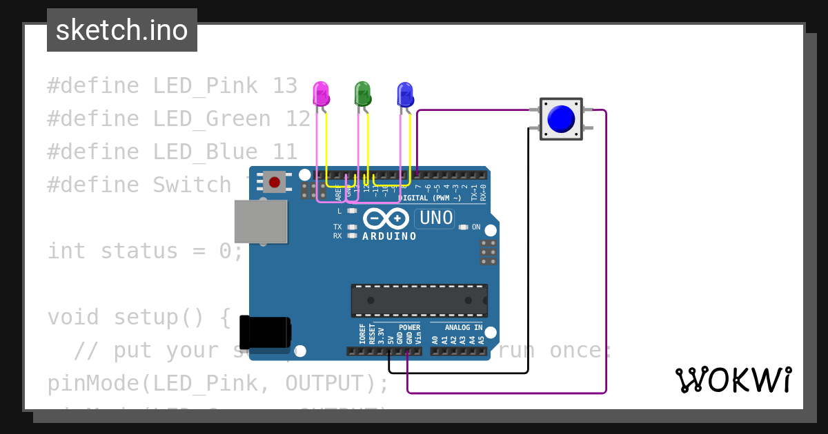 Combine Wokwi Esp32 Stm32 Arduino Simulator