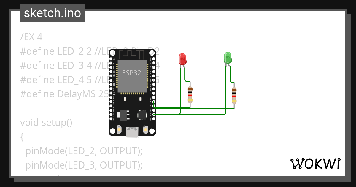 44 - Wokwi ESP32, STM32, Arduino Simulator