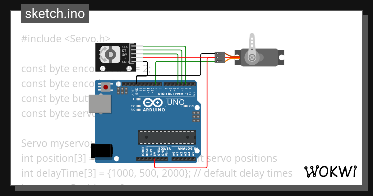 Servocontrol for pneumatic switch copy - Wokwi ESP32, STM32, Arduino Simulator