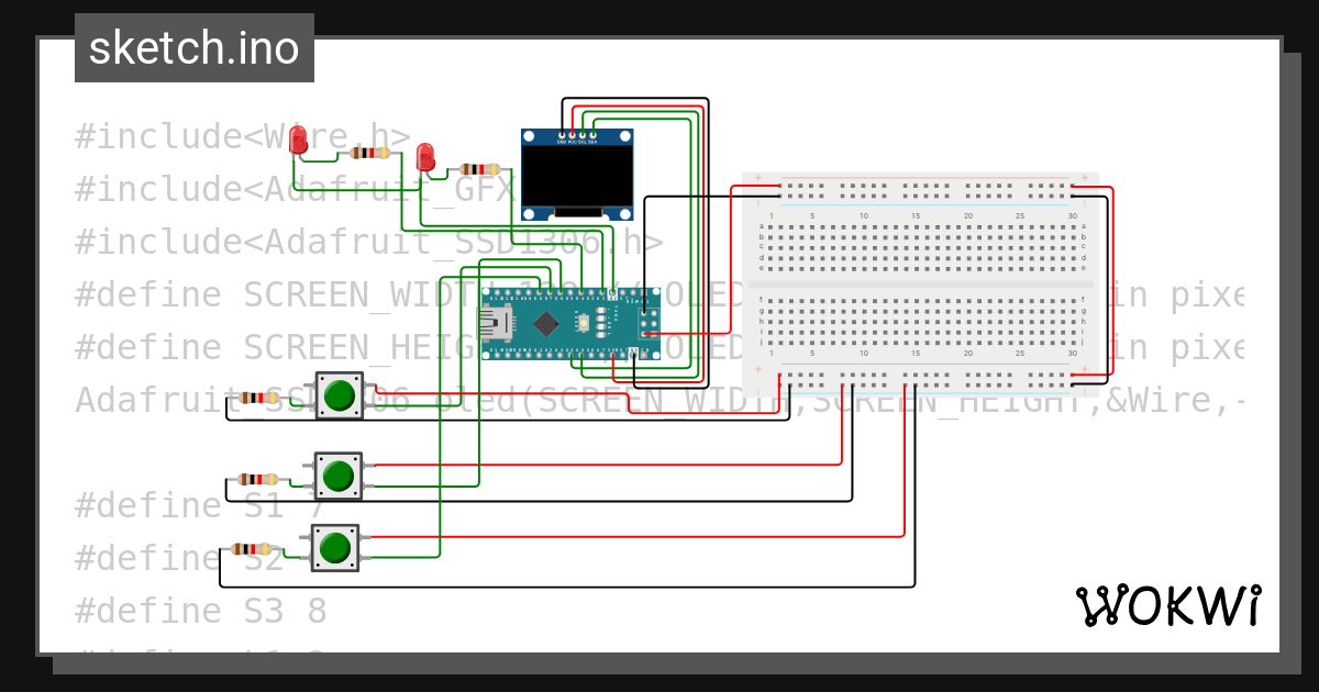 Vote Counter Wokwi Esp32 Stm32 Arduino Simulator 0647