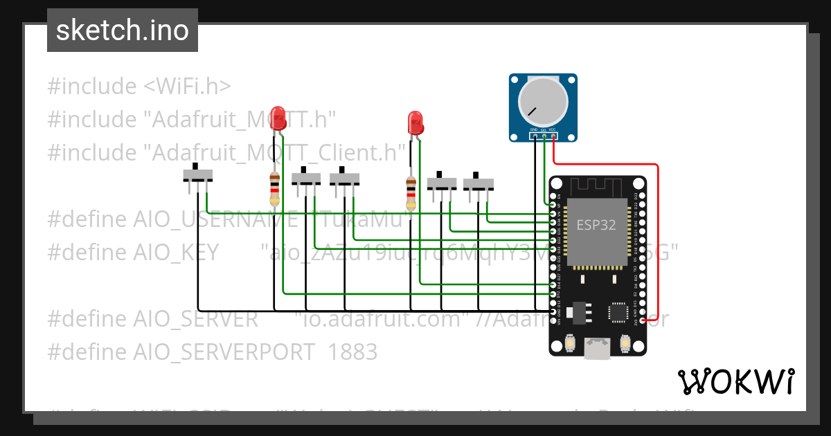 projeto final - Wokwi ESP32, STM32, Arduino Simulator