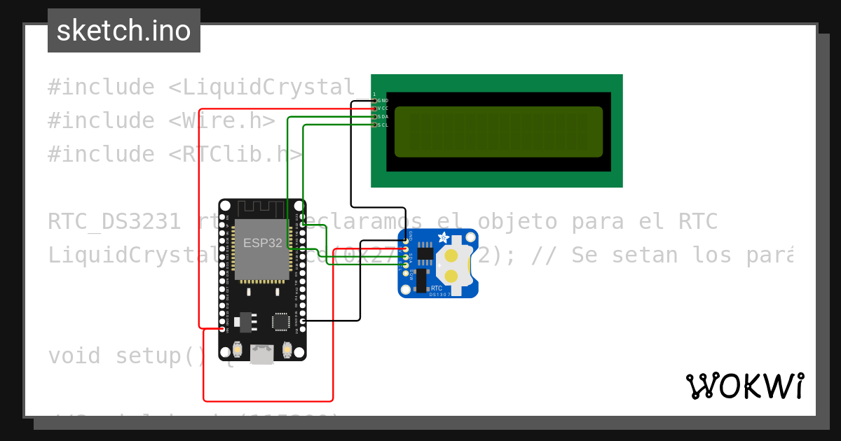 Práctica 11 Y 12 Wokwi Esp32 Stm32 Arduino Simulator 0896