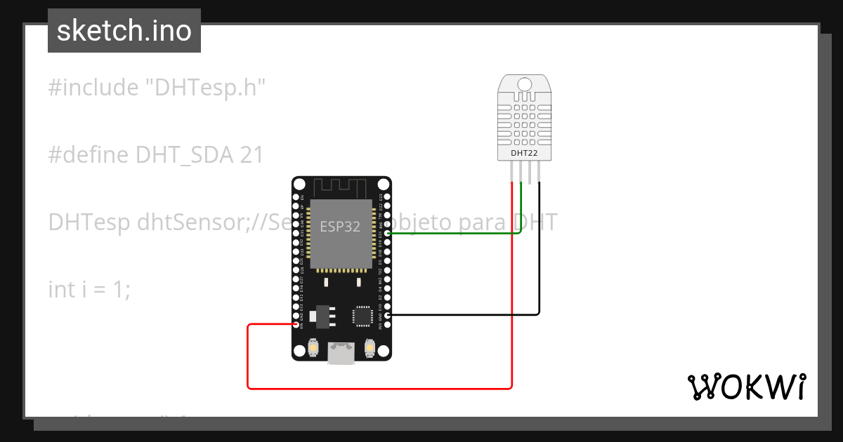 Sensor Humedad Relativa Y Temp Wokwi Esp32 Stm32 Arduino Simulator