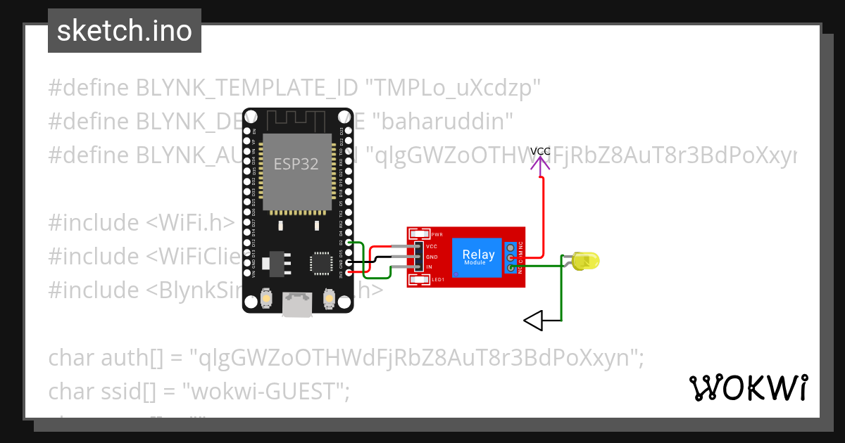 Untitled project - Wokwi ESP32, STM32, Arduino Simulator