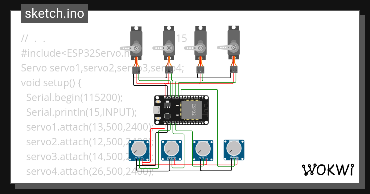 work3 ADC - Wokwi ESP32, STM32, Arduino Simulator