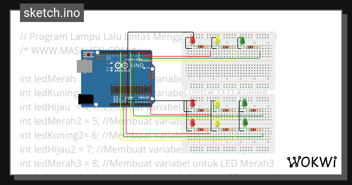 Untitled project - Wokwi Arduino and ESP32 Simulator