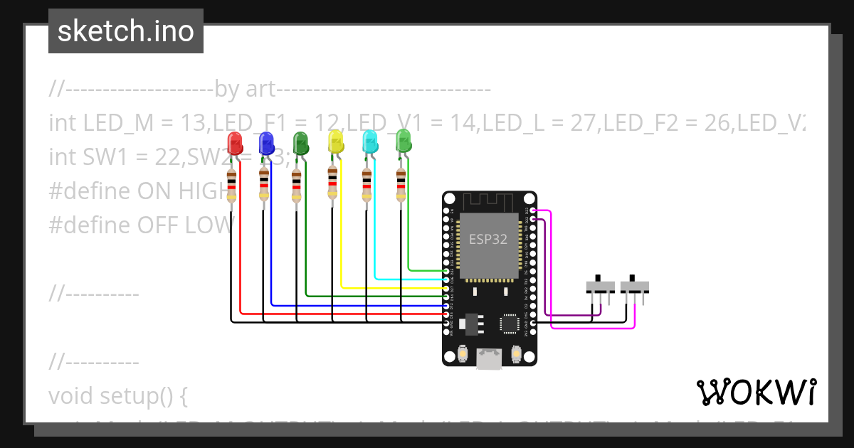 ระบบฟาร์มอัตโนมัติ Section3 Wokwi Esp32 Stm32 Arduino Simulator 9077