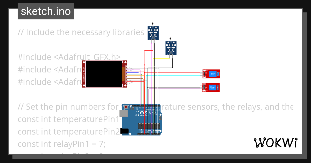 Untitled project - Wokwi ESP32, STM32, Arduino Simulator