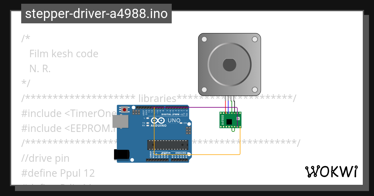 stepper-driver-a4988.ino copy - Wokwi ESP32, STM32, Arduino Simulator