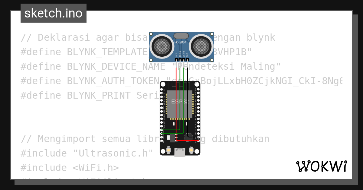 Led Blynk Wokwi Esp32 Stm32 Arduino Simulator