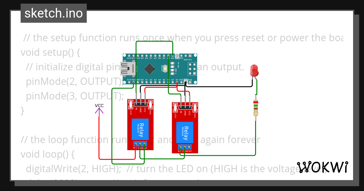Untitled project - Wokwi ESP32, STM32, Arduino Simulator