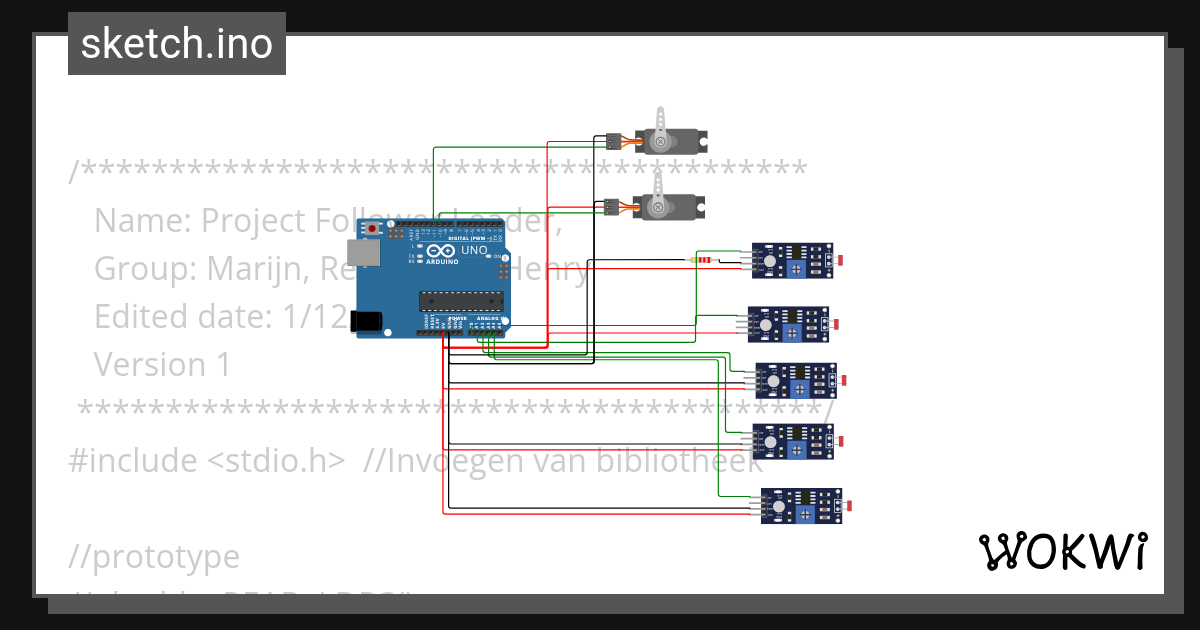Project1 - Wokwi ESP32, STM32, Arduino Simulator