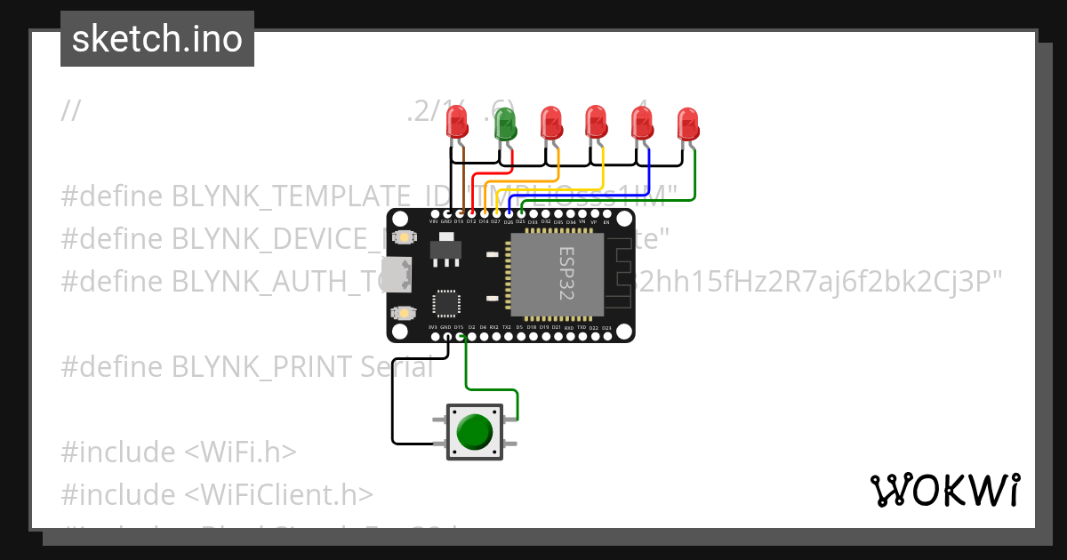 Work6 Blynk Led Switch Wokwi Esp32 Stm32 Arduino Simulator 5403