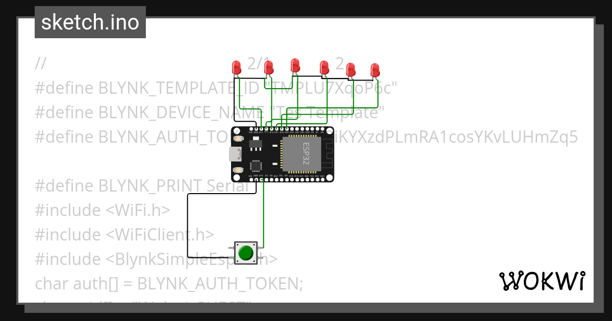 Work6 Blynk Led Switch Wokwi Esp32 Stm32 Arduino Simulator 5323