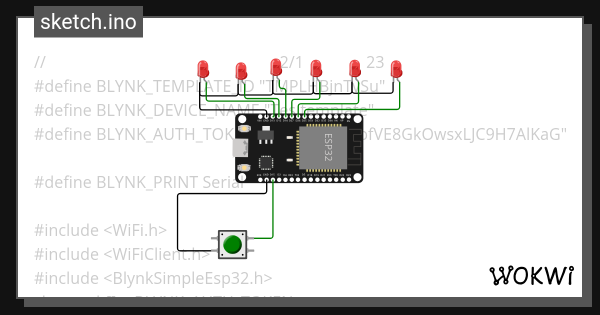 Work 6 Blynk Led Switch Wokwi Esp32 Stm32 Arduino Simulator 7648