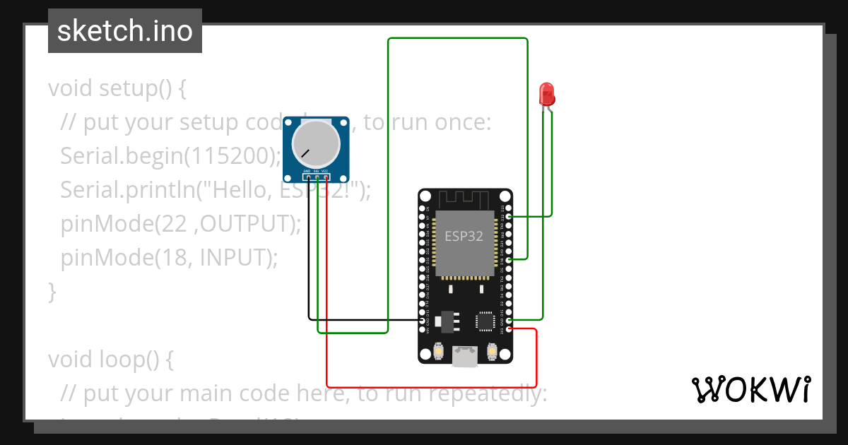 potentiometer_led - Wokwi ESP32, STM32, Arduino Simulator potentiometer_led - Wokwi ESP32, STM32, Arduino Simulator