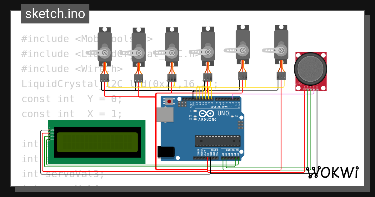 Joystick Working Wokwi Esp32 Stm32 Arduino Simulator 5630