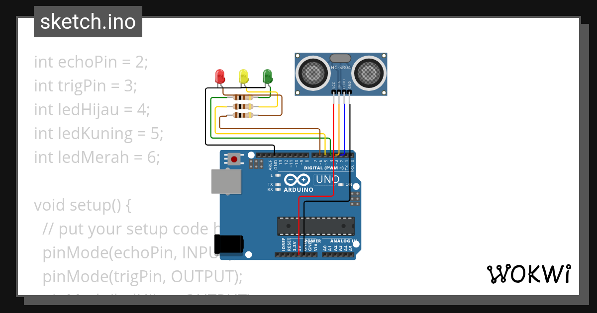 Project Mengukur Ketinggian O Wokwi Esp32 Stm32 Arduino Simulator