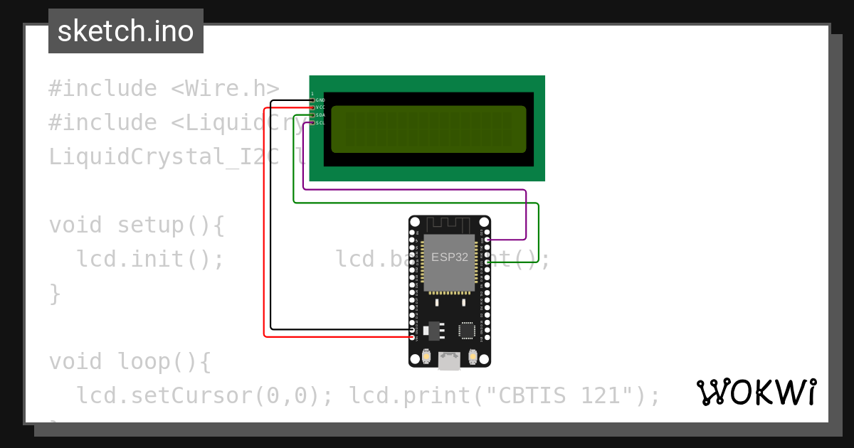 Practica 1 Wokwi Esp32 Stm32 Arduino Simulator 