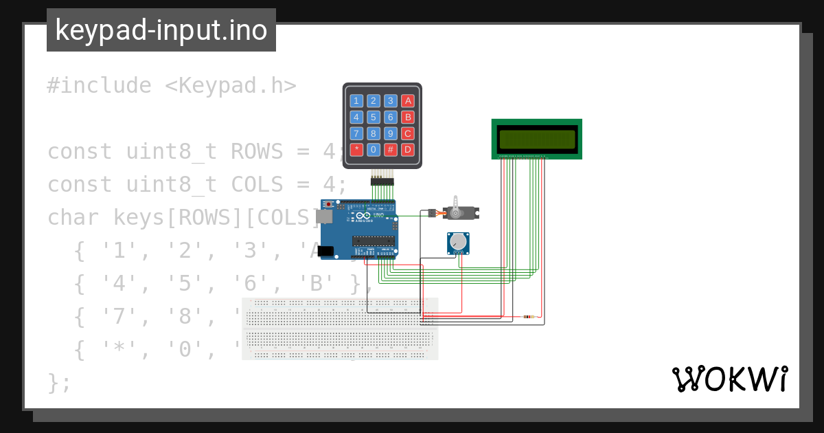 keypad-input.ino copy - Wokwi ESP32, STM32, Arduino Simulator keypad-input.ino copy - Wokwi ESP32, STM32, Arduino Simulator