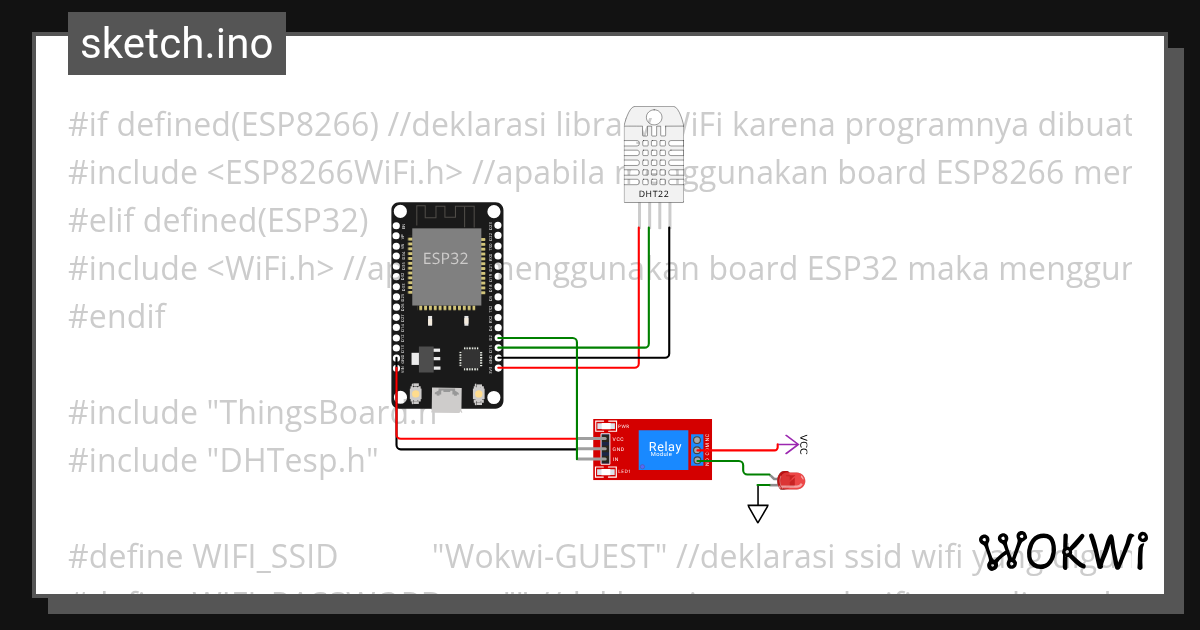 Untitled project - Wokwi ESP32, STM32, Arduino Simulator
