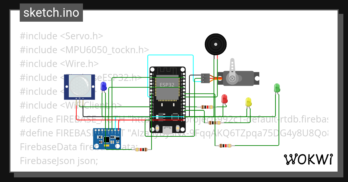 Project Faiz - Wokwi ESP32, STM32, Arduino Simulator