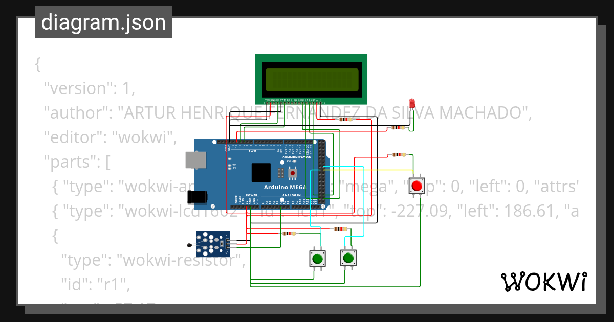 Ar cond simples - Wokwi Arduino and ESP32 Simulator