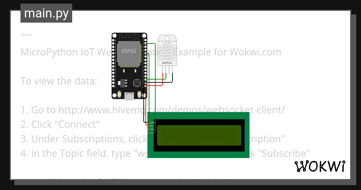 simulation - Wokwi ESP32, STM32, Arduino Simulator