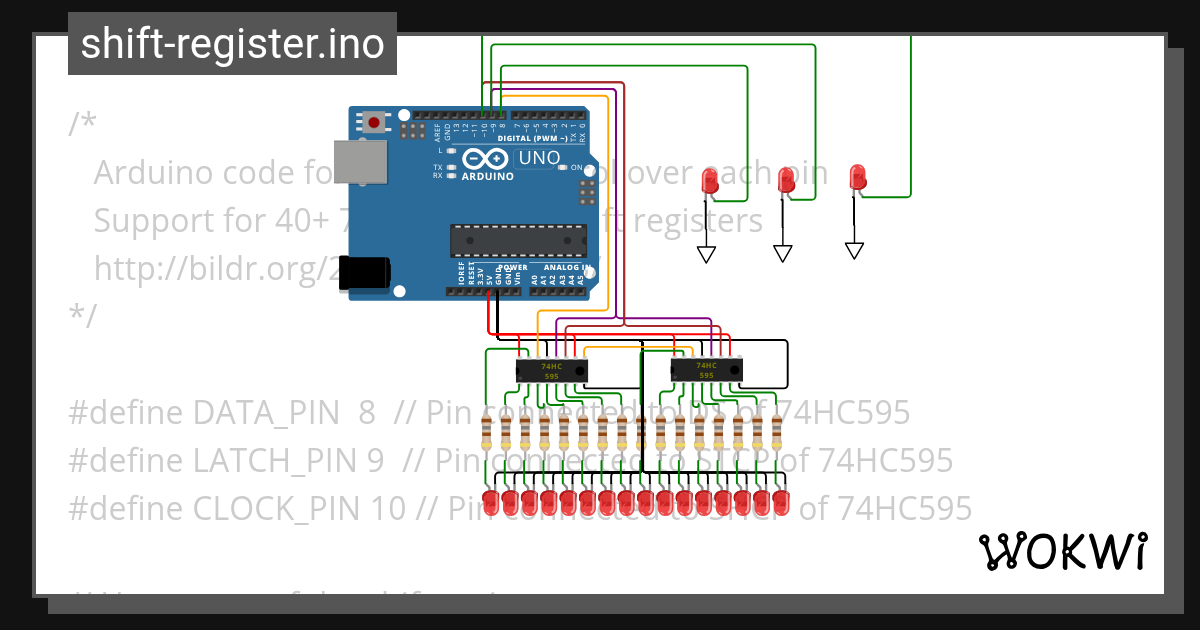 Shift O Wokwi Esp32 Stm32 Arduino Simulator