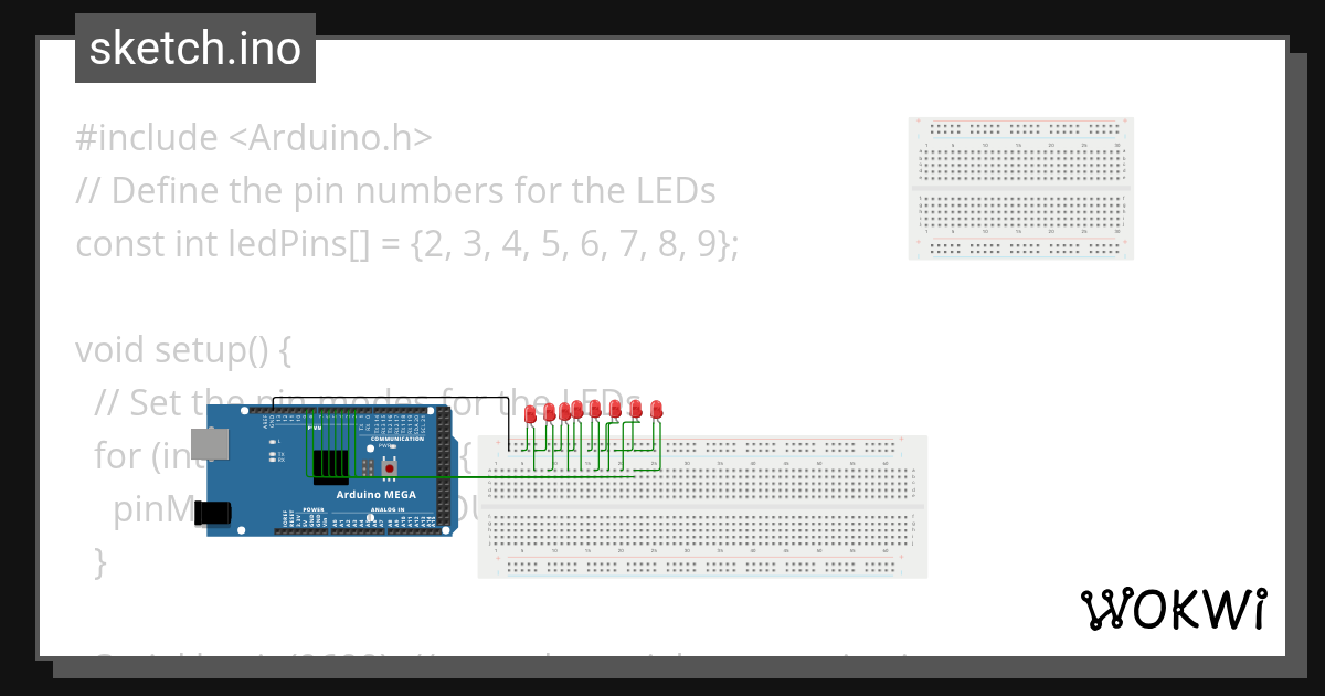 Sorting - Wokwi ESP32, STM32, Arduino Simulator