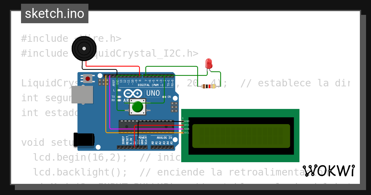 Control De Tiempo Wokwi Esp32 Stm32 Arduino Simulator