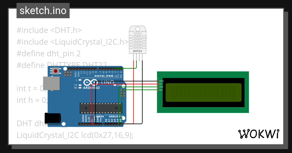 Mengatur Suhu Dan Kelembapan Wokwi Esp32 Stm32 Arduino Simulator 5470