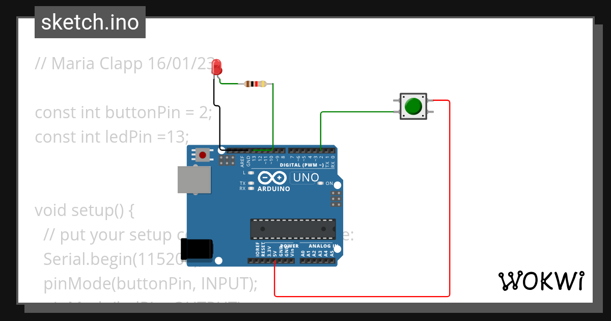 Interrupt Code Wokwi Esp32 Stm32 Arduino Simulator 